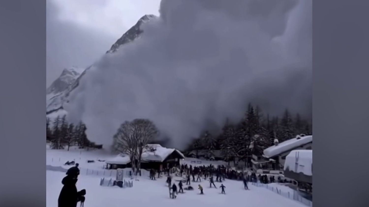 Mont Blanc : pris dans le souffle d’une avalanche – franceinfo
